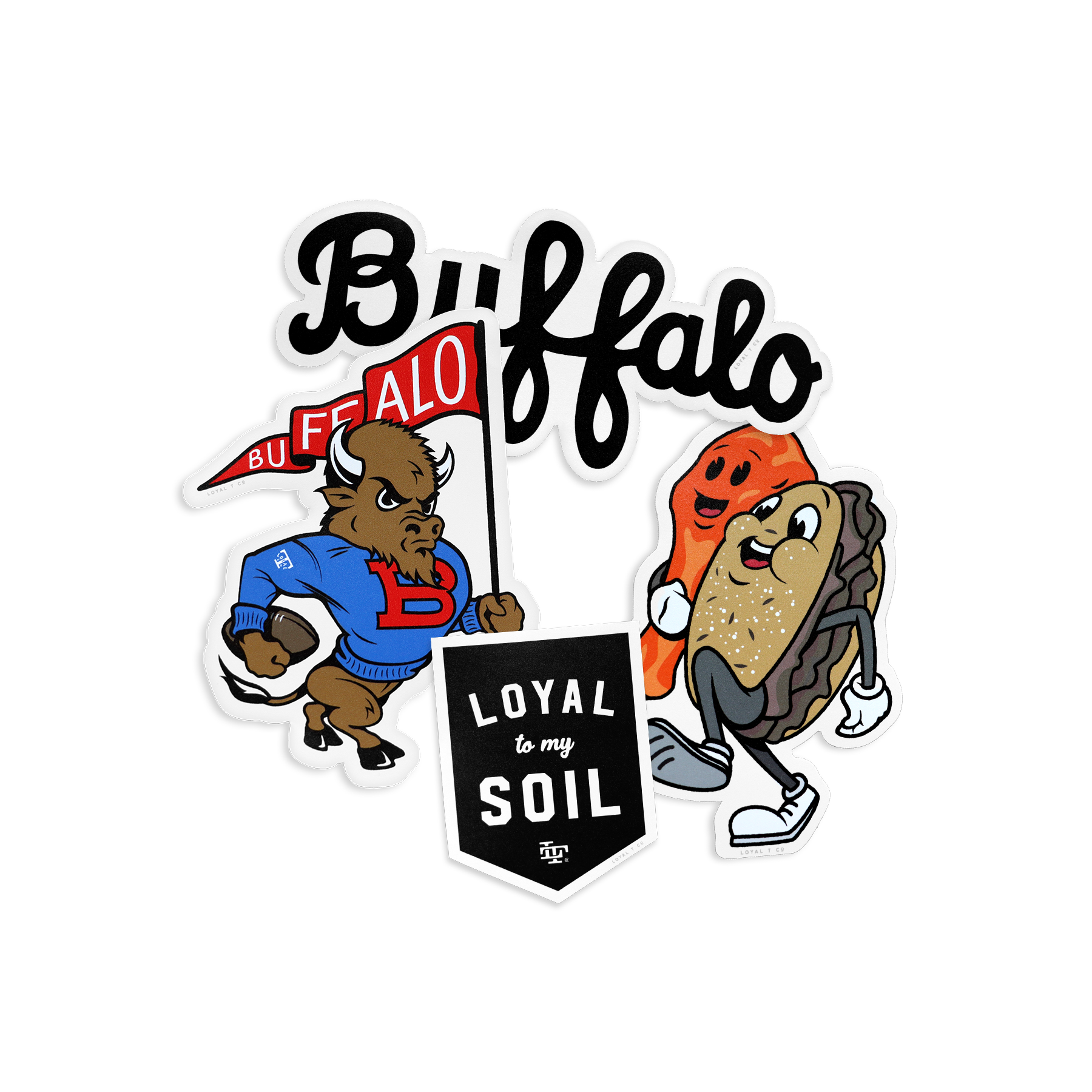 Buffalo Stickers | High-Quality Vinyl Stickers | Loyal T Co.